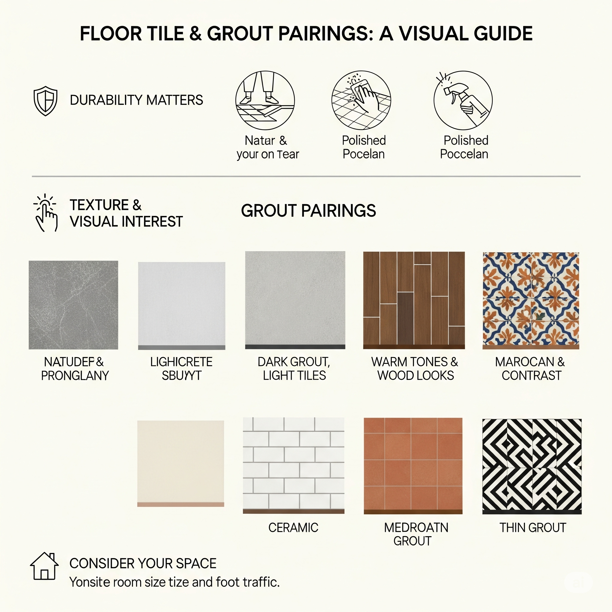 A Light Grout Color Here Really Helps That Herringbone Pattern Stand