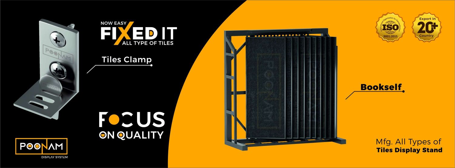 Poonam Display System | Premium Manufacturer of Tiles Display Stand