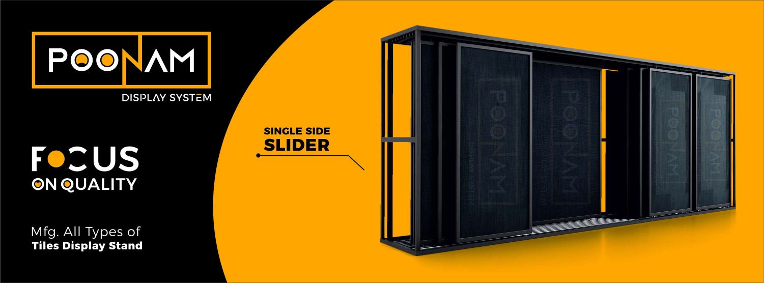 Poonam Display System | Premium Manufacturer of Tiles Display Stand