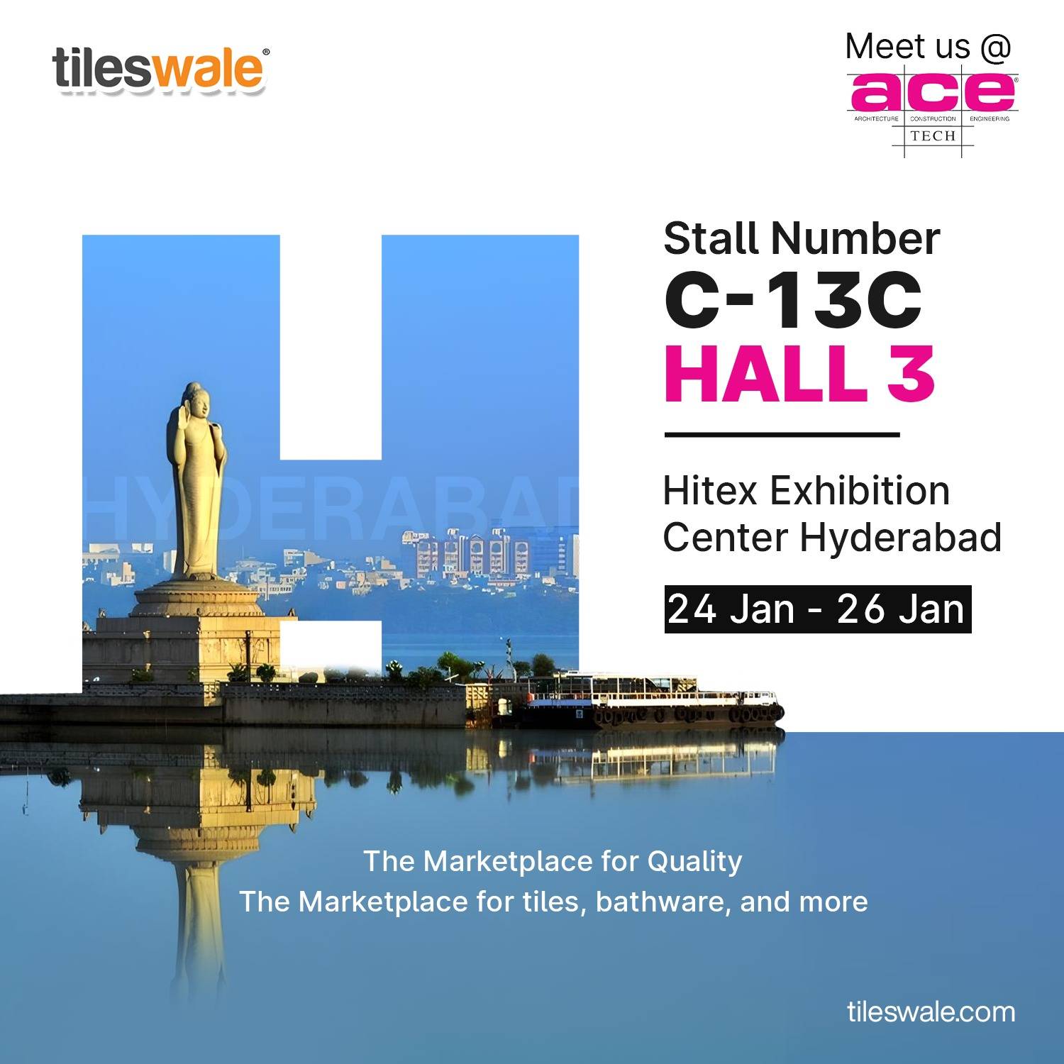 Acetech Hyderabad 2025 | Tiles Wale